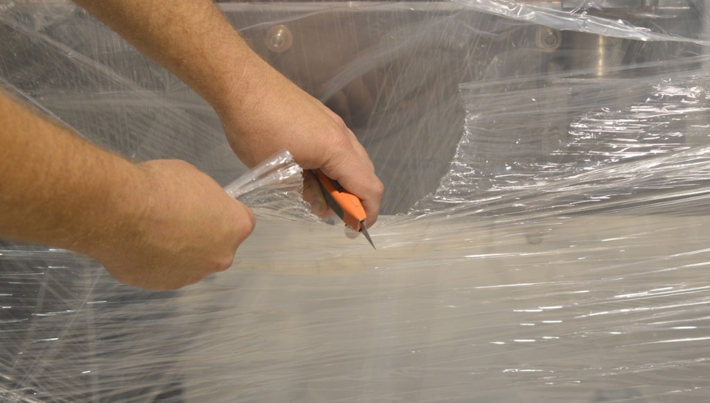 Unpackaging a New Shrink Wrap Machine (with Pictures) – Packaging Blog