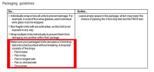 Amazon Packaging Drop Testing – Packaging Blog