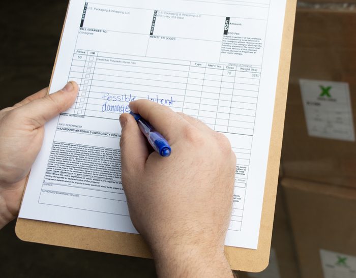 How to Sign for Damaged Freight Shipments – Packaging Blog